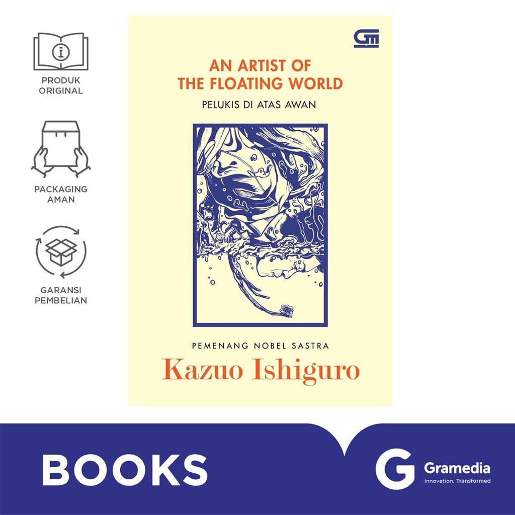 Jual Pelukis di Atas Awan (An Artist of the Floating World) (Kazuo ...