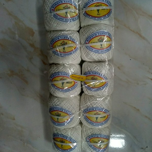 Jual Benang Nilon, benang kasur cap Jagung (1 pack isi 10 ikat) ukuran ...