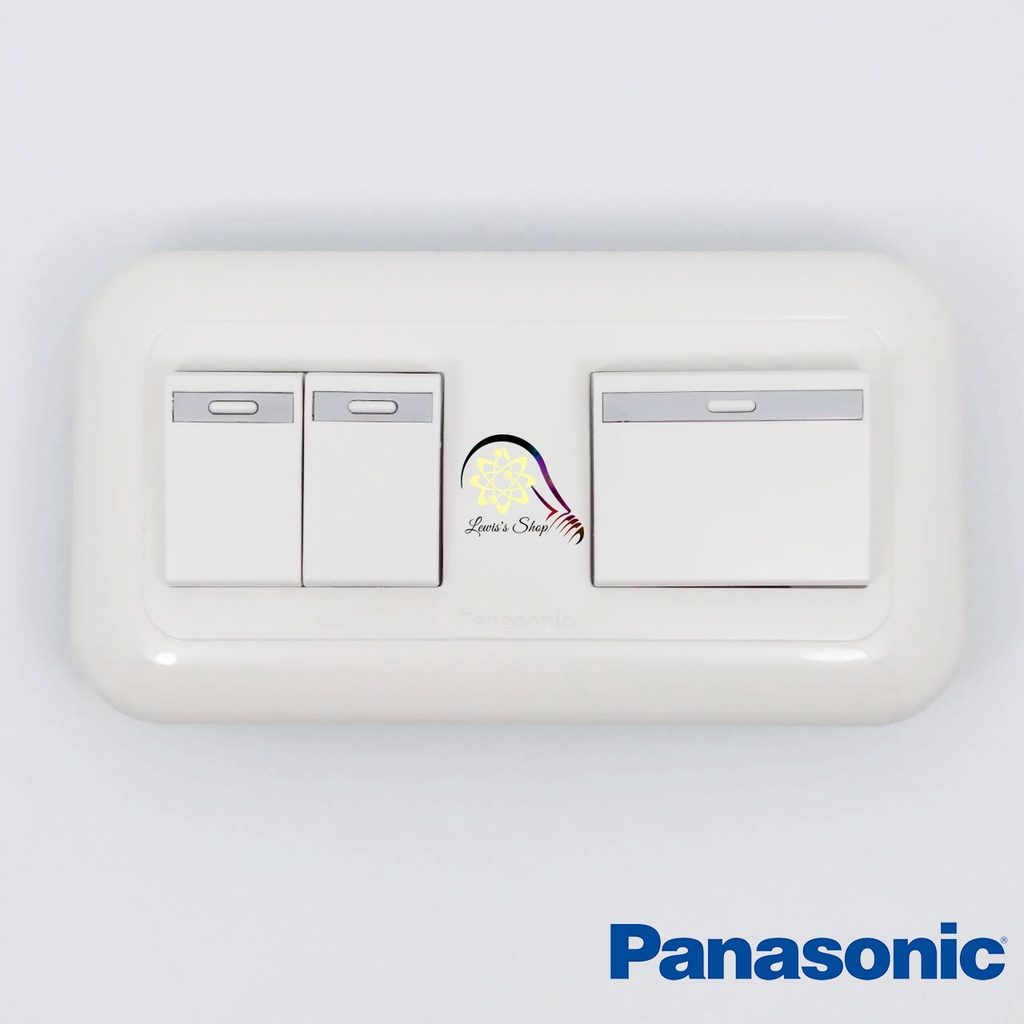 Jual Panasonic Saklar Triple WEJ5531 WEJ5541 WEJ78049 Wide Series ...