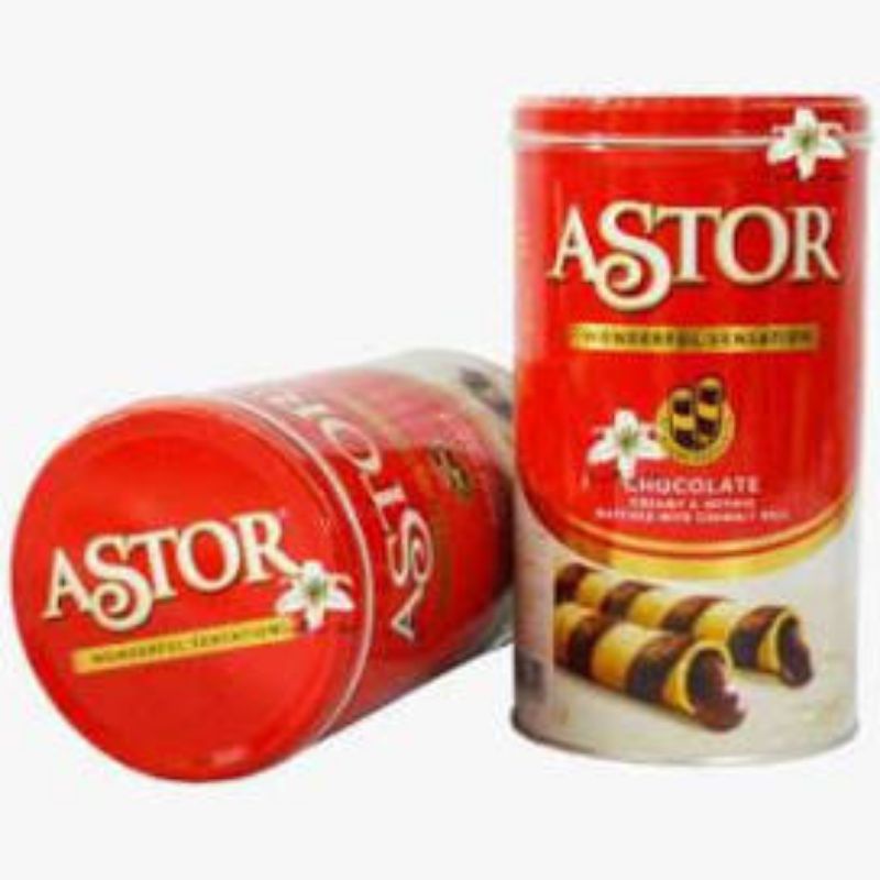 Jual Astor Wafer Stick Chocolate 330g / Astor 156g | Shopee Indonesia