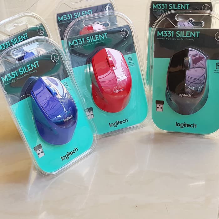 Jual Mouse Wireless Logitech M331 Silent Plus / Original Asli Garansi ...