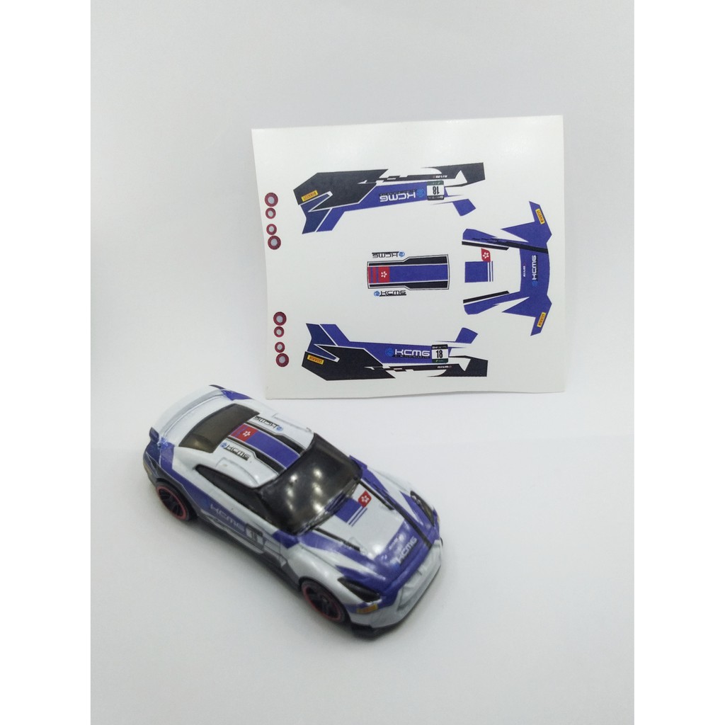 Jual [TRANSPARAN]Decal Hotwheels Autoreperez - Nissan Skyline R35 KCMG ...