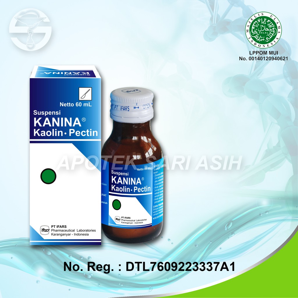 Jual KANINA | Kaolin Pectin Obat Diare | Syrup 60 ml | Shopee Indonesia