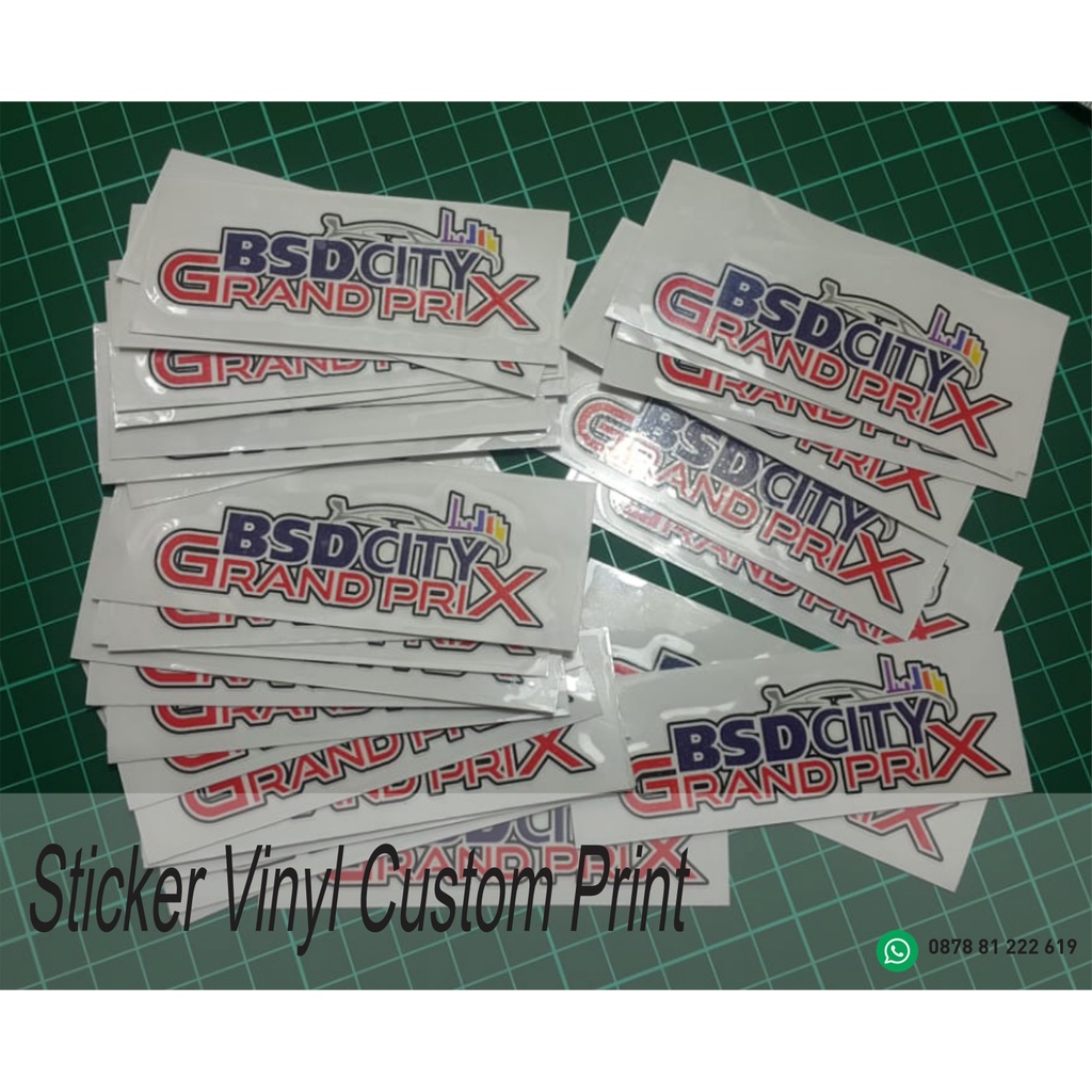 Jual Stiker Custom Vinyl Print | Shopee Indonesia