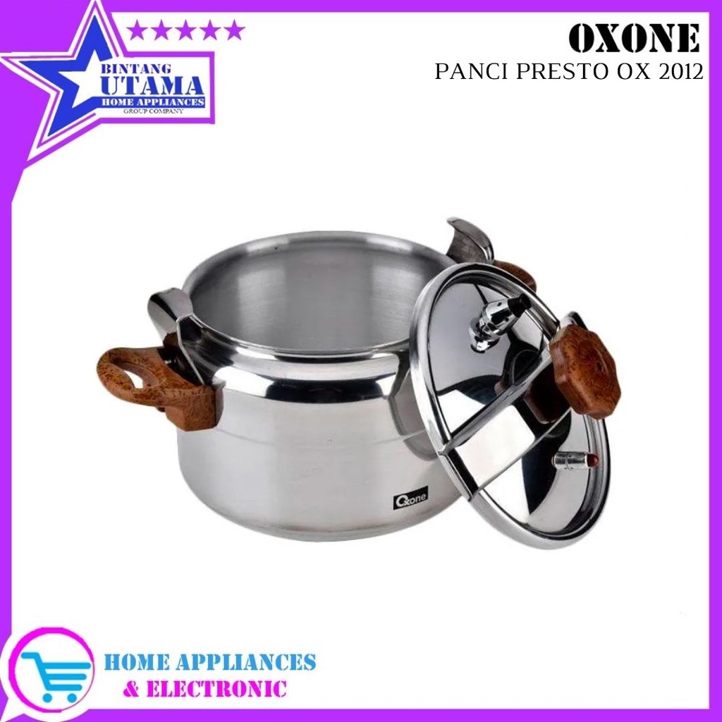 Jual (COD) Oxone OX-2012 / OX2012 / OX 2012 Alupress presto oxone 12 liter Presto Alumunium ...