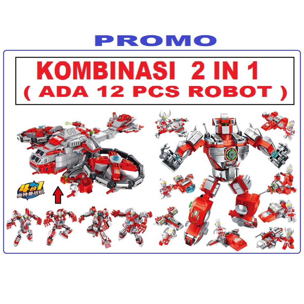 Jual MAINAN TOY KID COMBO PRICE 12 IN 1 / PUZZLE BRICK SUSUN DIY ...