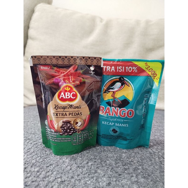 Jual Kecap Manis Bango / Kecap Manis ABC Extra Pedas / Kecap Manis 60/70ml | Shopee Indonesia