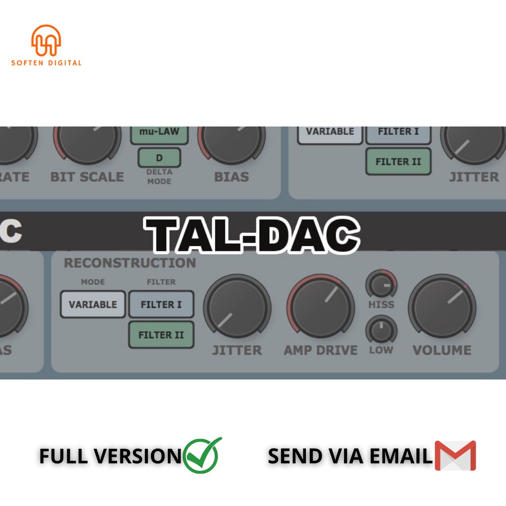Jual Togu Audio Line TAL-Dac v1 VST Plugin based on the TAL-Sampler ...