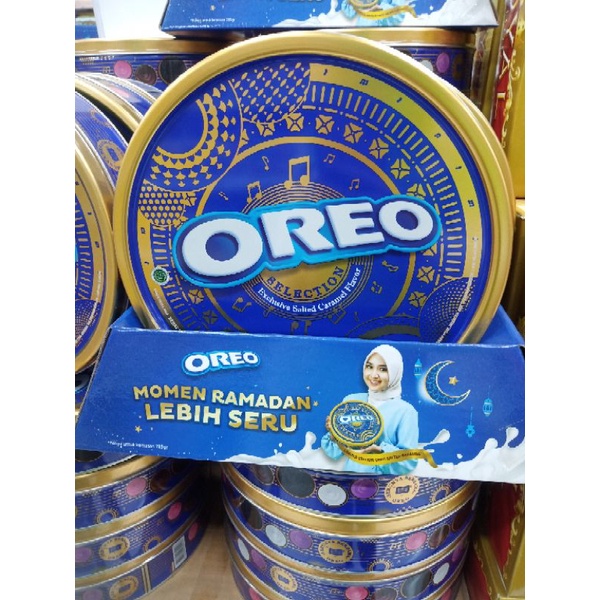 Jual oreo selection, biskuit oreo kaleng, biskuit lebaran , biskuit ...