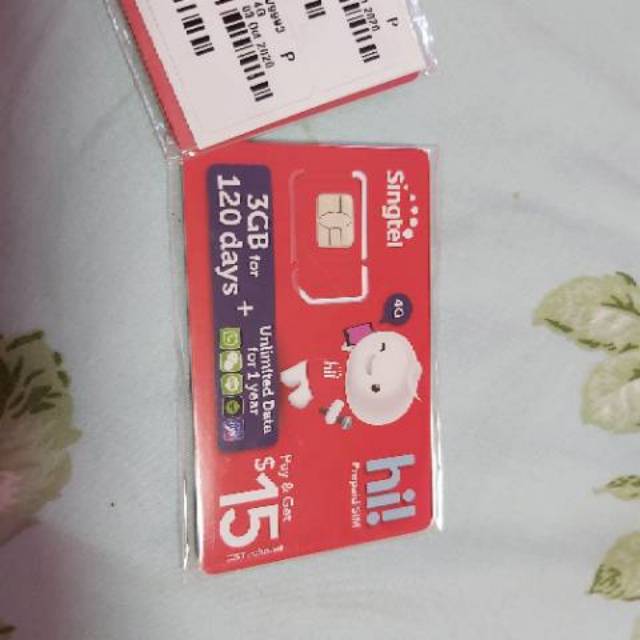 Jual Sim Card Singtel Singapore | Shopee Indonesia