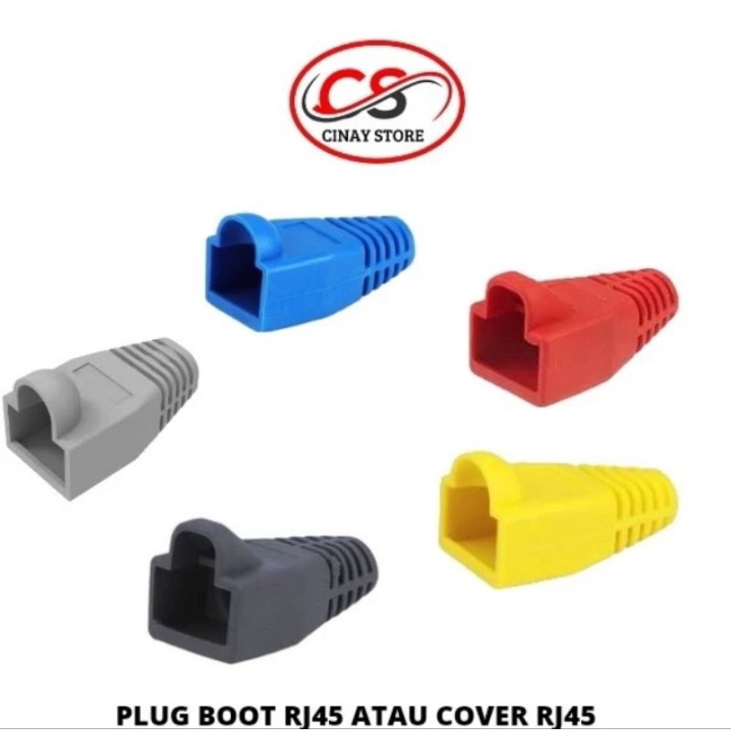 Jual Plugboot Rj45 Plug Boot Rj45 Pelindung Cover Rj45 | Shopee Indonesia