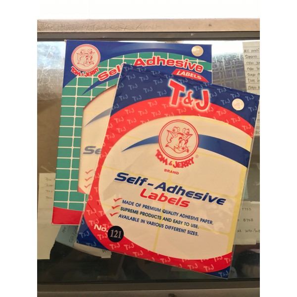 Jual label tom & jerry 107, 109 self adhesive labels | Shopee Indonesia