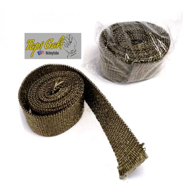 Jual Warp kain pembungkus knalpot 3 meter | Shopee Indonesia