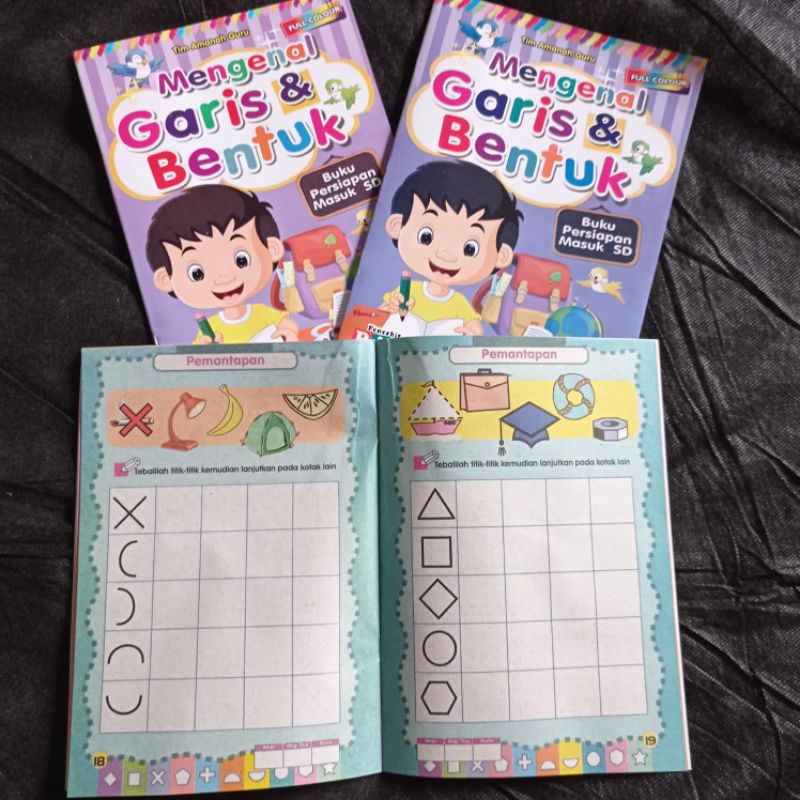 Jual Buku Anak Mengenal Garis & Bentuk (Bergambar dan Berwarna ... Jual Buku Anak Mengenal Garis & Bentuk (Bergambar dan Berwarna ...