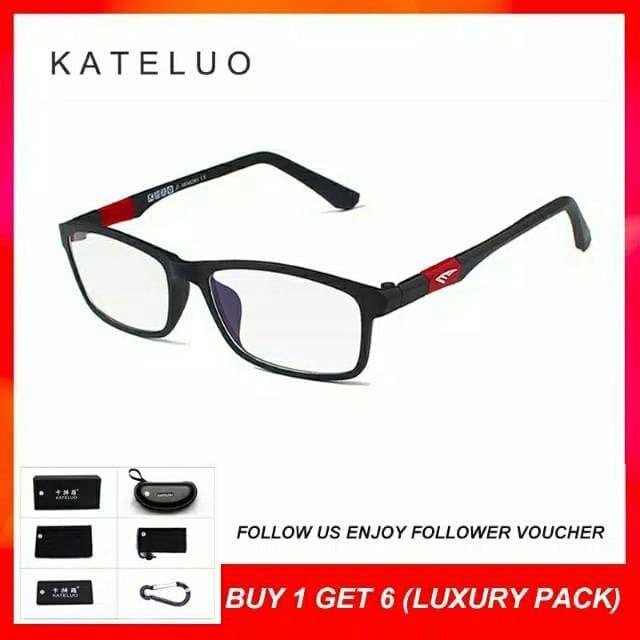 Jual ORIGINAL KACAMATA ANTIRADIASI KATELUO PRIA WANITA Berkualitas Best Seller | Shopee Indonesia