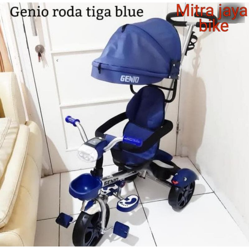 Jual Sepeda Stroller Genio Roda tiga ready 3 warna | Shopee Indonesia