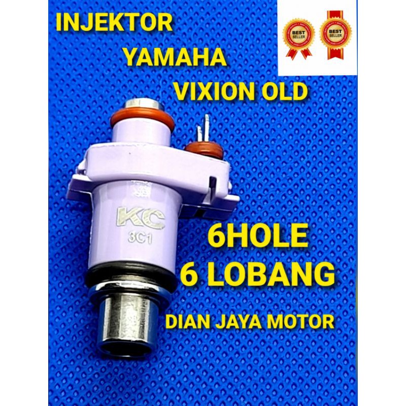 Jual (KC) Injektor Yamaha Vixion Old 6 Holr 6 Lubang Injektor 3C1 6 ...