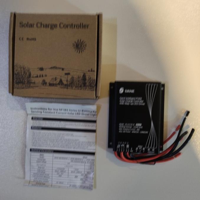 Jual Solar Charge Controller With Step-Up Led Driver 20A Pwm Srne Sr ...