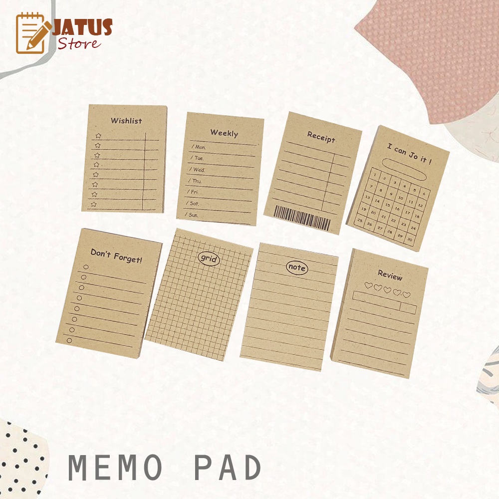 Jual MEMO PAD/CATATAN DIARY/CATATAN TEMPEL DIARY/NOTES/NOTEPAD/WISHLIST ...