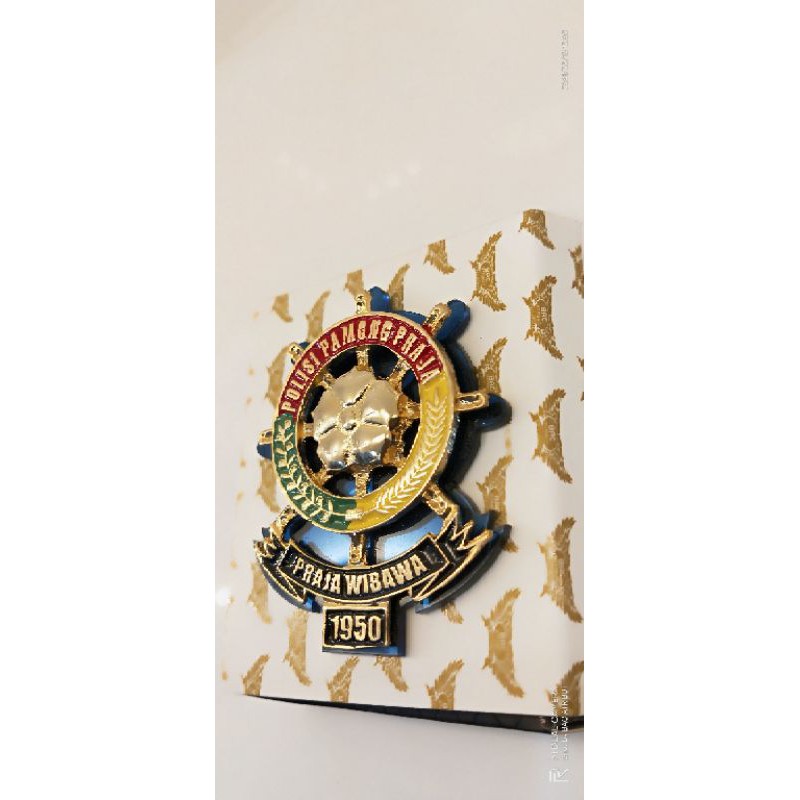 Jual emblem pol PP warna exclusive BAC ATRIBUT | Shopee Indonesia