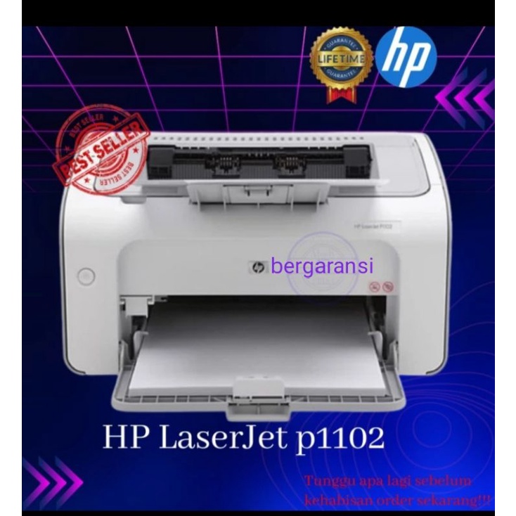 Jual printer hp LaserJet p1102 siap pakai garansi toko 1bln | Shopee ...