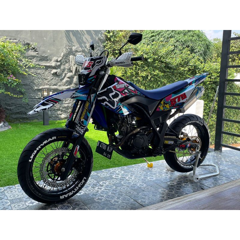 Jual DECAL STICKER MOTOR VARIASI WR 155 DESAIN BISA REQUESH VARIATION ...