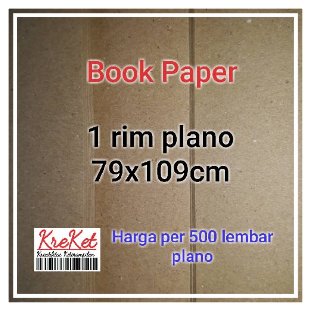 Jual Kertas Book Paper Plano per Rim | Shopee Indonesia