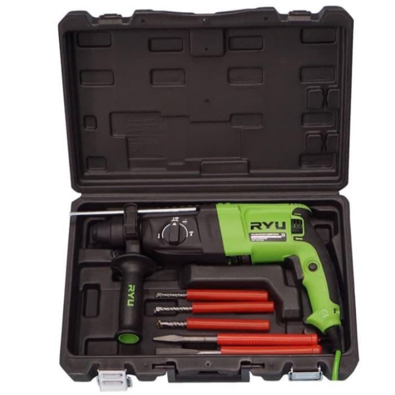 Jual Mesin Bobok Beton RYU Rotary Hammer RRH26 | Shopee Indonesia