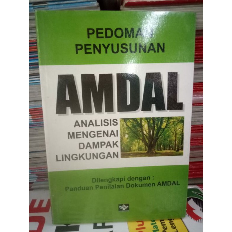 Jual Pedoman penyusunan AMDAL, di lengkapi dengan panduan penilaian dokumen AMDAL. mP5 | Shopee ...