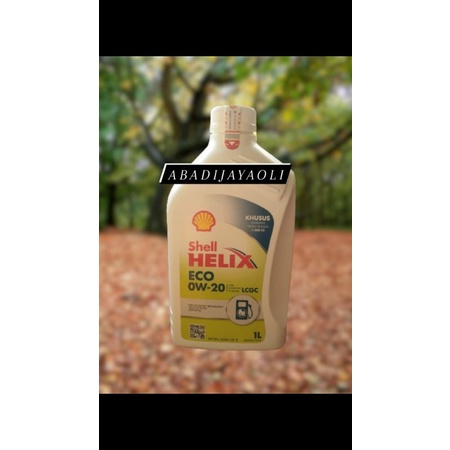 Jual SHELL HELIX ECO 0W 20 1L Liter | Shopee Indonesia