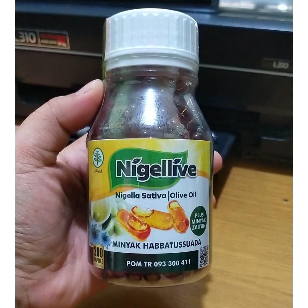 Jual HABBAT NIGELLIVE 200 Kapsul | HABBATUSSAUDA plus Minyak Zaitun ...