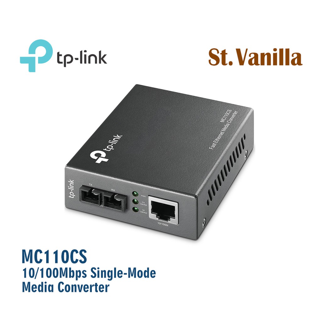 Jual Tp-Link MC110CS Fast Ethernet Single-Mode Media Converter | Shopee Indonesia