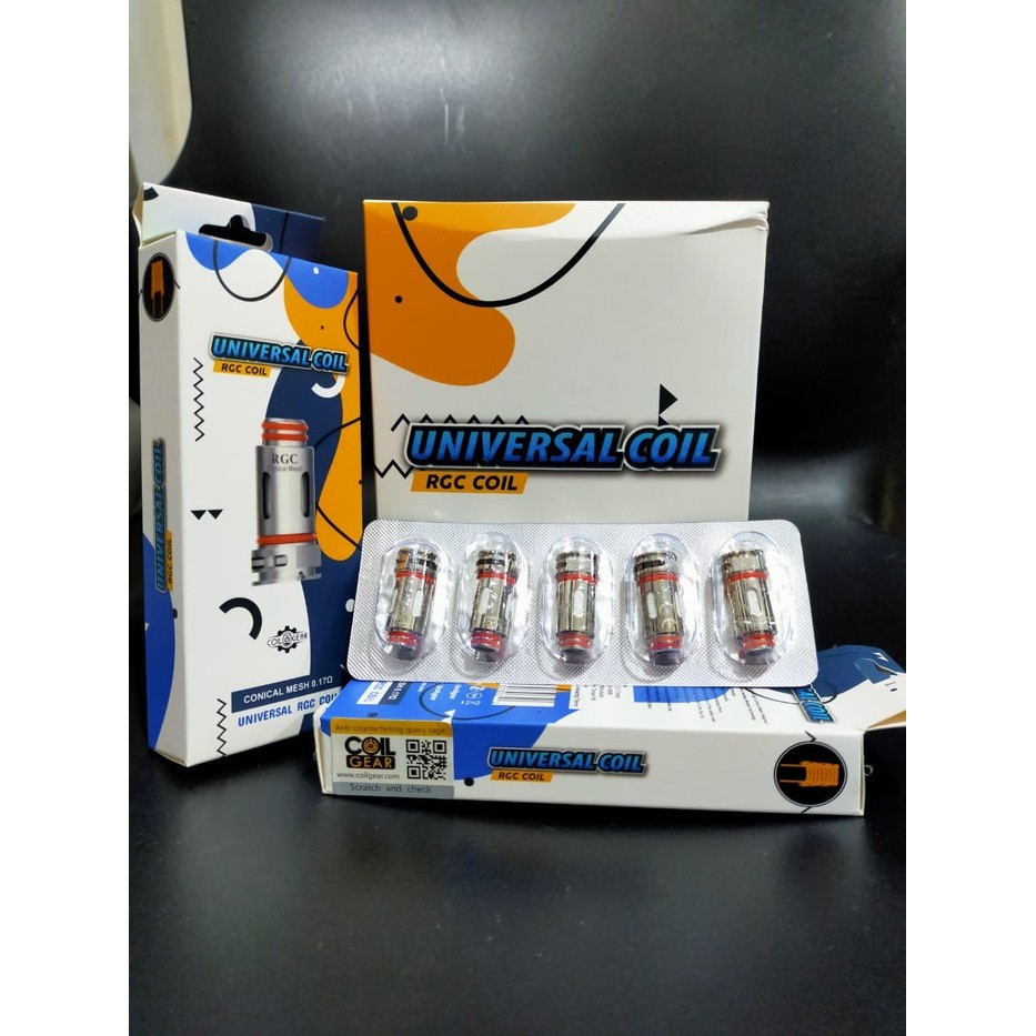 Jual Authentic Coil Gear Universal Coil for Smok RPM RGC 0.17ohm ...