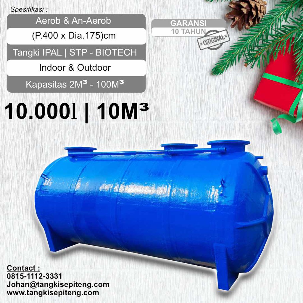 Jual Tangki STP BIOIPAL 10000 Liter - BIO STP , BIO SEPTIC TANK ...
