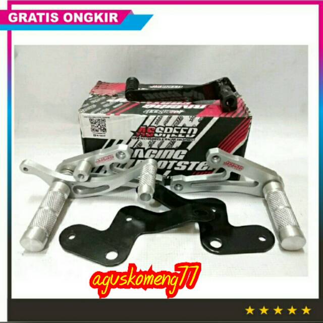 Jual Underbone Set AsSpeed Racing Foot Step F1Zr - Vega R 2004 | Shopee Indonesia