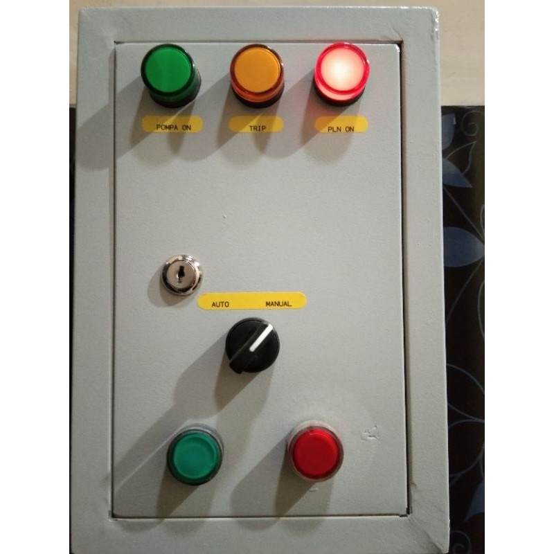 Jual Panel Pompa Air 1 Phase Automatic dan Manual material kontaktor ...
