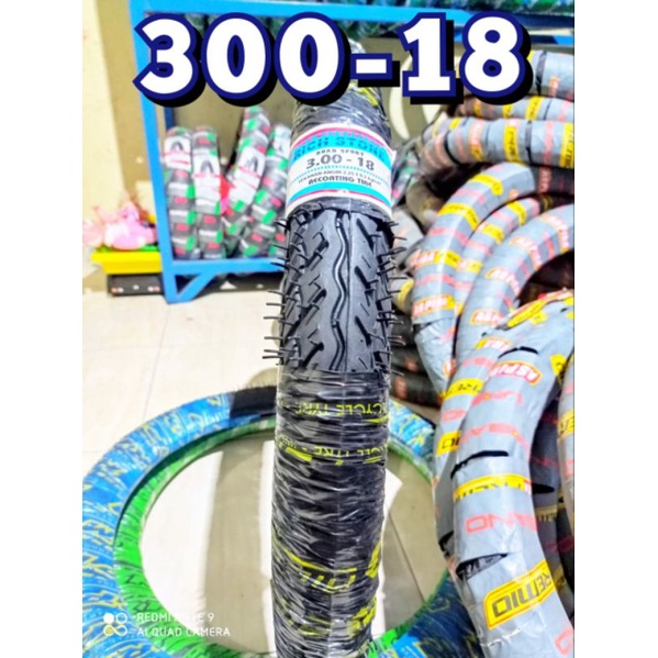 Jual ban motor 300-18 bukan tubeles ban ring 18 ban RX-king thunder ...