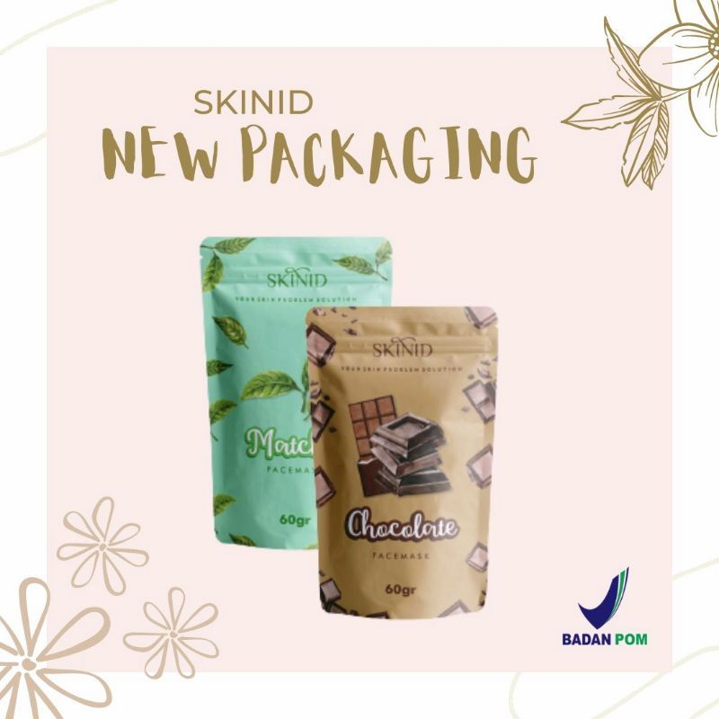 Jual Masker skinid wash off mask SKIN ID BPOM | Shopee Indonesia