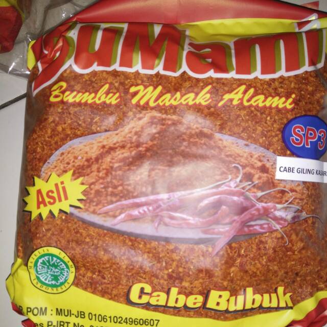 Jual 5 Kg SP3 Kasar, BuMami Cabe Bubuk (Tekstur Flakes) | Shopee Indonesia