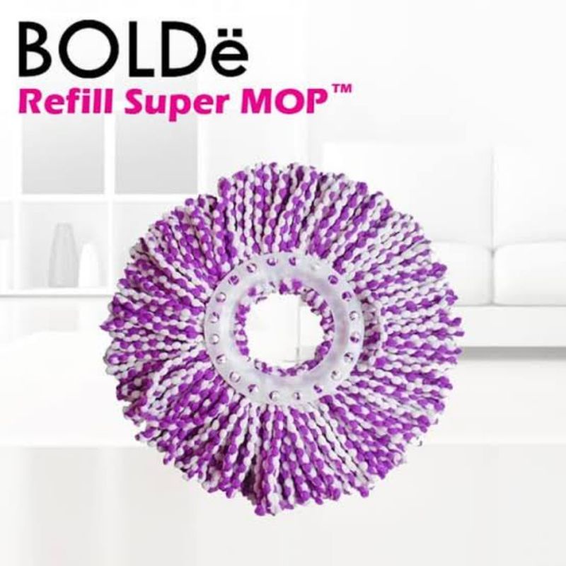 Jual Refill Kain Pel Super Mop Bolde Original | Shopee Indonesia