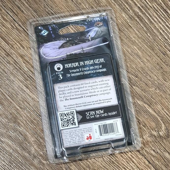 Jual Arkham Horror The Card Game Horror In High Gear Board Game ...