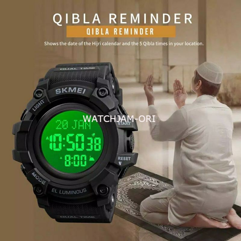 Jual BARU JAM TANGAN MUSLIM SKMEI 1680 ORIGINAL Jam Tangan Pria SKMEI ...