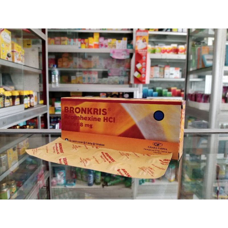 Jual BRONKRIS 1 STRIP @10 TABLET - ED 05/2027 | Shopee Indonesia