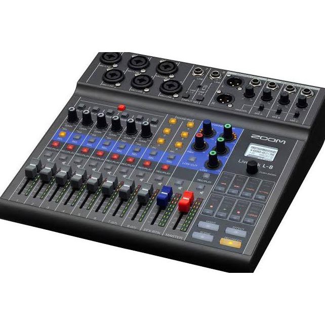 Jual PROMO HARGA MURAH ZOOM L-8 Livetrak 8 Channel Digital Mixer L8 ...