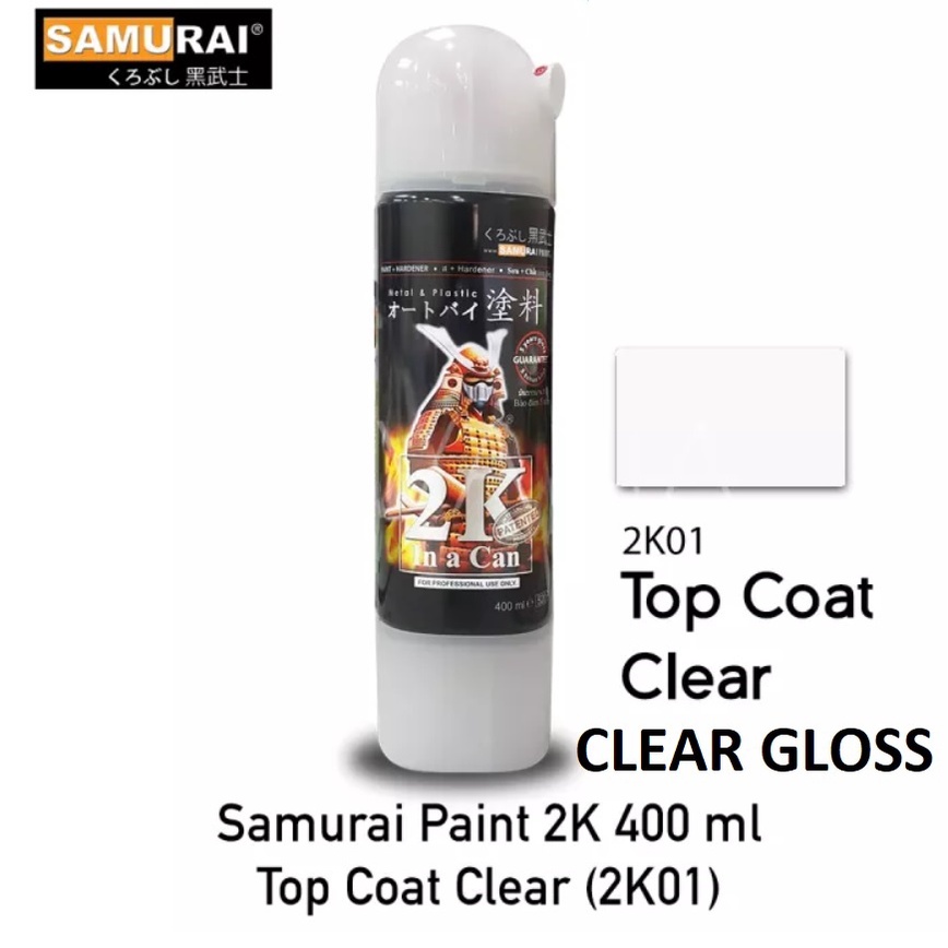 Jual Pilok Pilox Samurai Paint 2K01 Clear 2K Clear Glossy Kilap ...