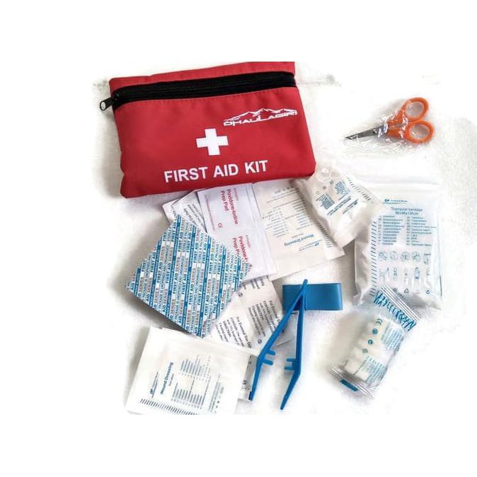 Jual Peralatan P3K Tas P3K First Aid Kit + Isi / Tas Medical Kit 10 In ...
