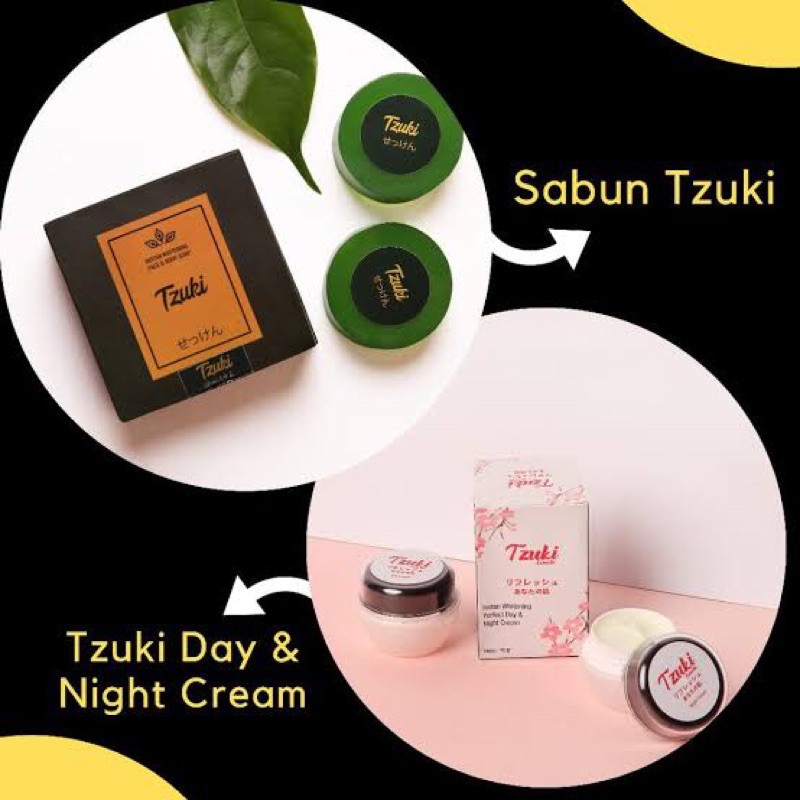 Jual TZUKI SOAP AND TZUKI CREAM DAY AND CREAM NIGHT (BPOM) | Shopee ...