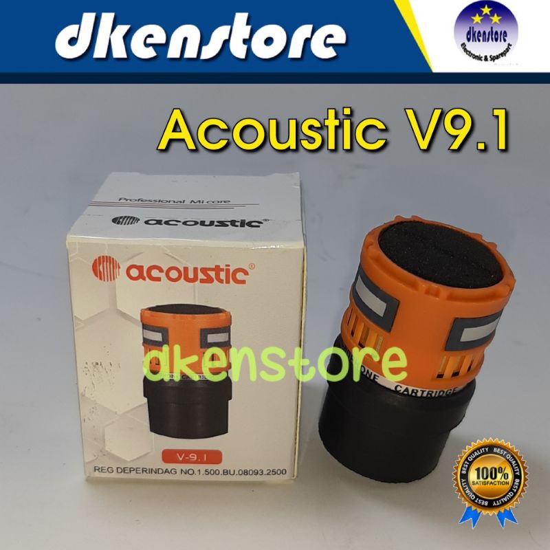 Jual Spool Mic Acoustic V9.1 sensitif Microphone cartridge bagus vocal ...