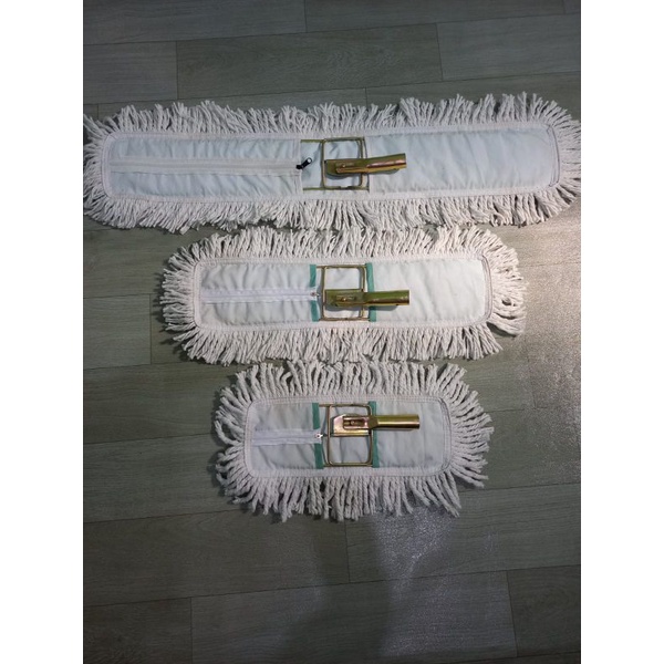 Jual loby mop duster 90cm 1sett + kawat / pel an refill mop loby 90cm ...