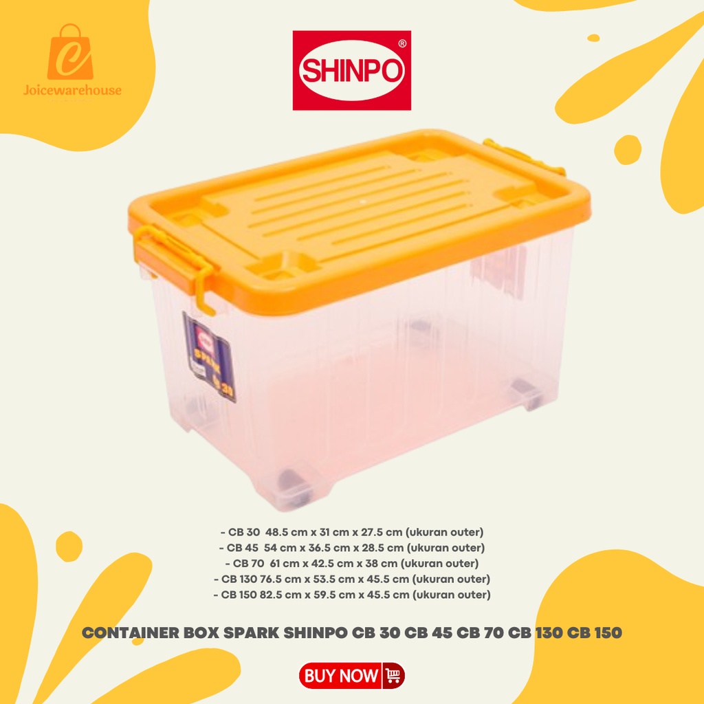 Jual CONTAINER BOX SPARK SHINPO CB 30 CB 45 CB 70 CB 130 CB 150 ...